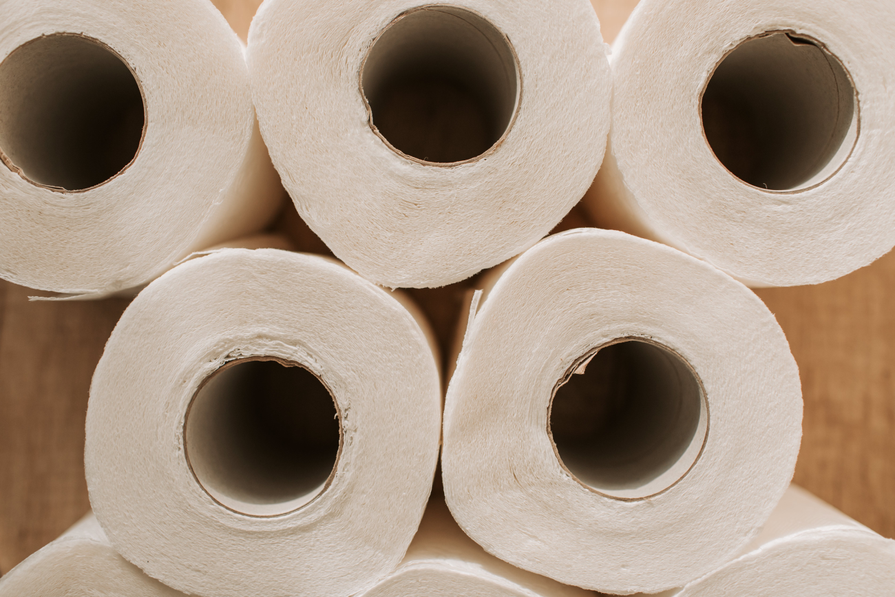 how long does it take for a paper towel to break down in a toilet?