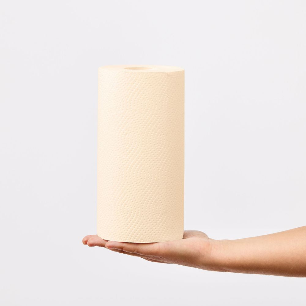 12 unwhitened Kitchen Rolls | Bumboo Eco-Friendly Kitchen Paper