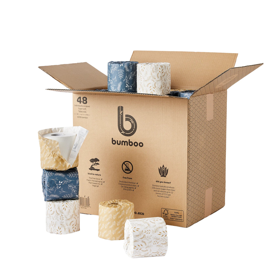 Bamboo Toilet Roll